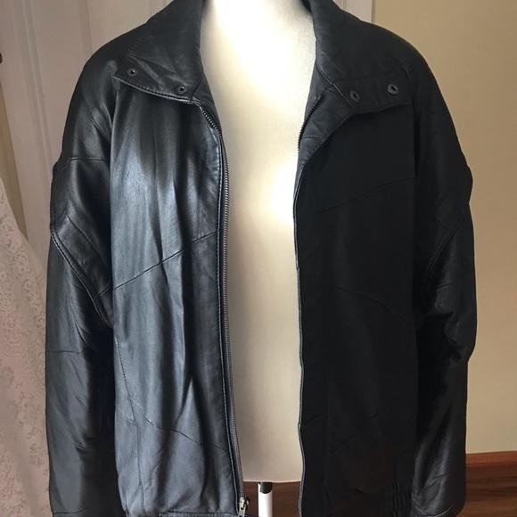 Atlantic Beach | Jackets & Coats | Vintage Atlantic Beach Leather Mens ...